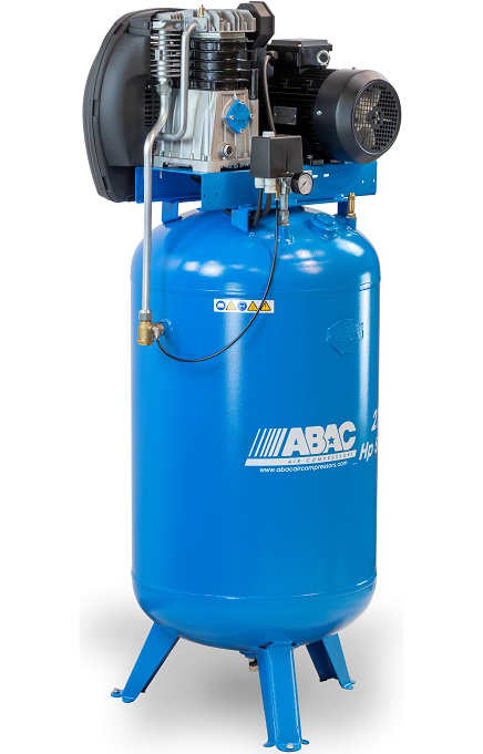 Abac Compresseur 500L 10CV Bi-étagé 400V - Compresseur d'air ABAC